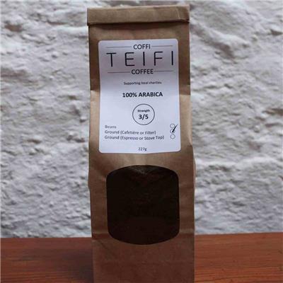 Buy Teifi Coffee - Arabica Ground (250g) - Watson & Pratt's