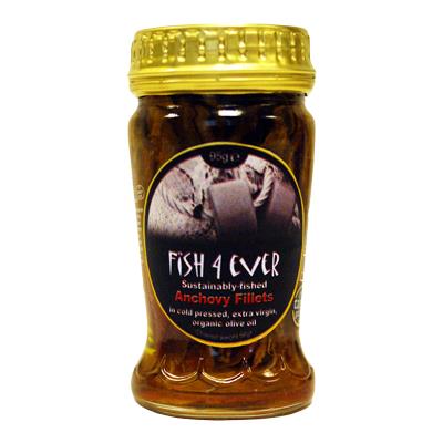 Buy Fish4Ever - Anchovy Fillets in Organic Olive Oil (95g) - Watson ...